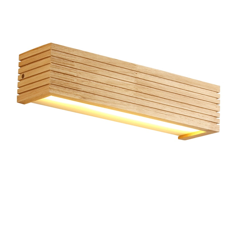Statuto - Modern Nordic Wooden Wall Lamp – covermysofa™