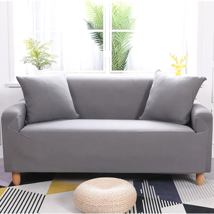 Abby Light Grey Sofa Cover – covermysofa™